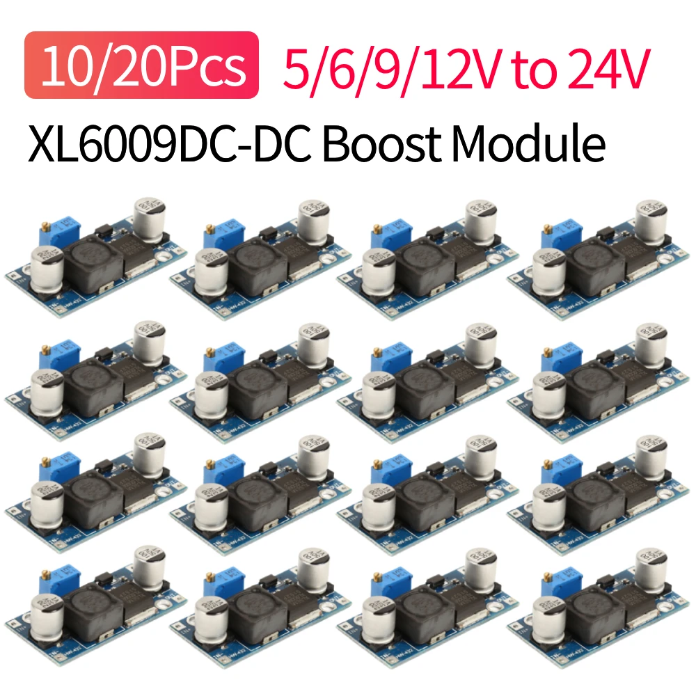 10/20 шт. HW-432 DC-DC XL6009 автоматический повышающий понижающий ...