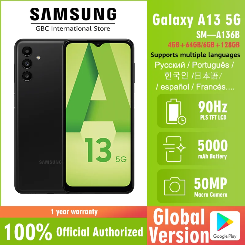 Samsung Galaxy A13 5G - Full phone specifications