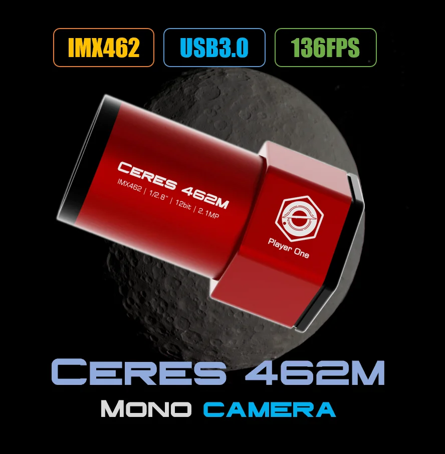 Плеер One Ceres 462M USB3.0 Монопроводная камера IMX462 Планетарный астрономический объектив для ...