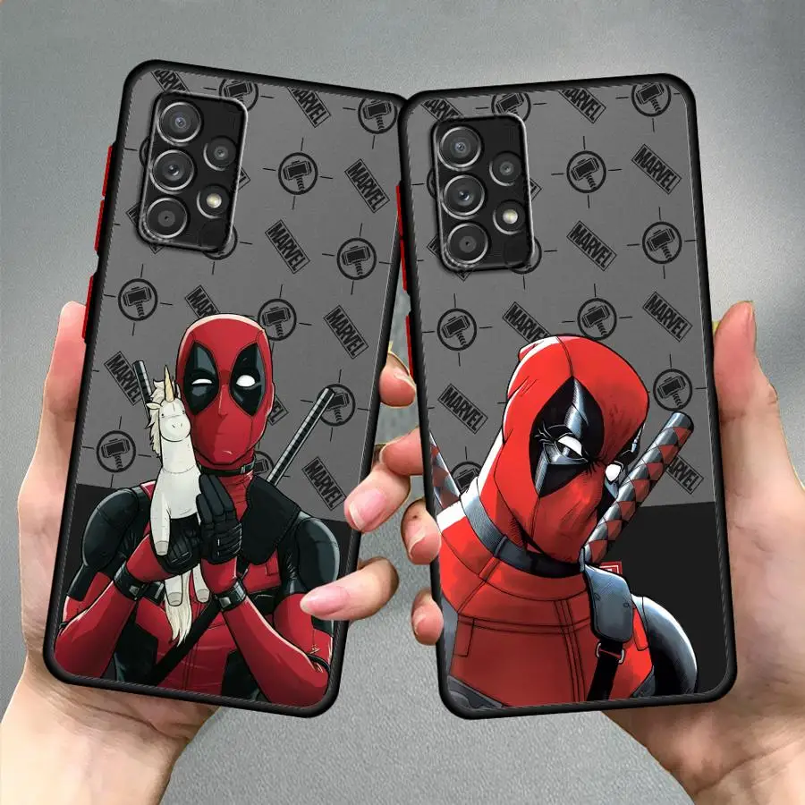 Marvel Deadpool Phone Case for Samsung Galaxy A32 A13 A72 A22 A54 A55 ...