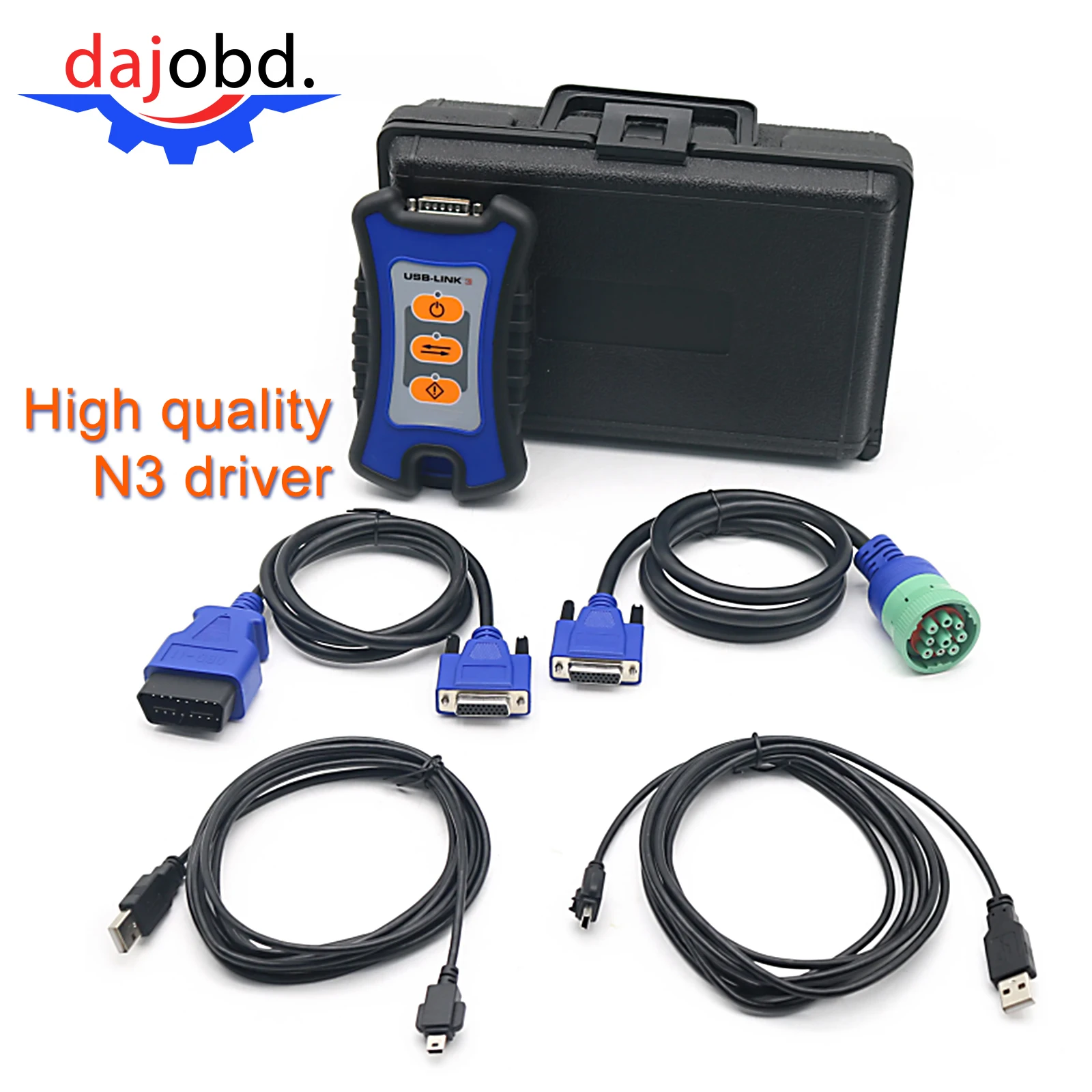 Для Nexiq USB Link 3, универсальный дизельный экскаватор для грузовиков ...
