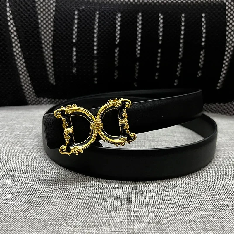 Женский ремень из натуральной кожи, ширина 2,5 см | AliExpress