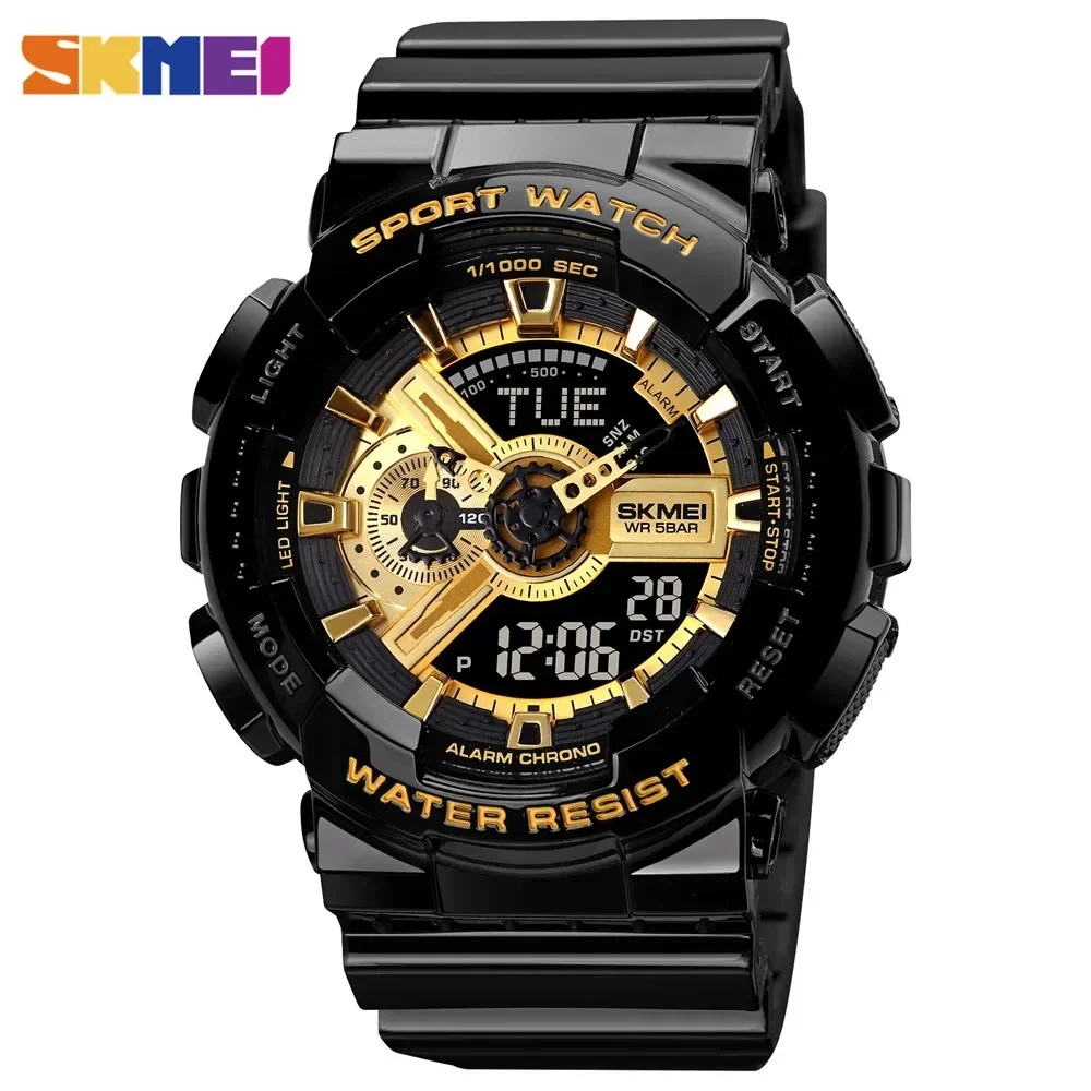 Светодиодные цифровые наручные часы SKMEI | AliExpress
