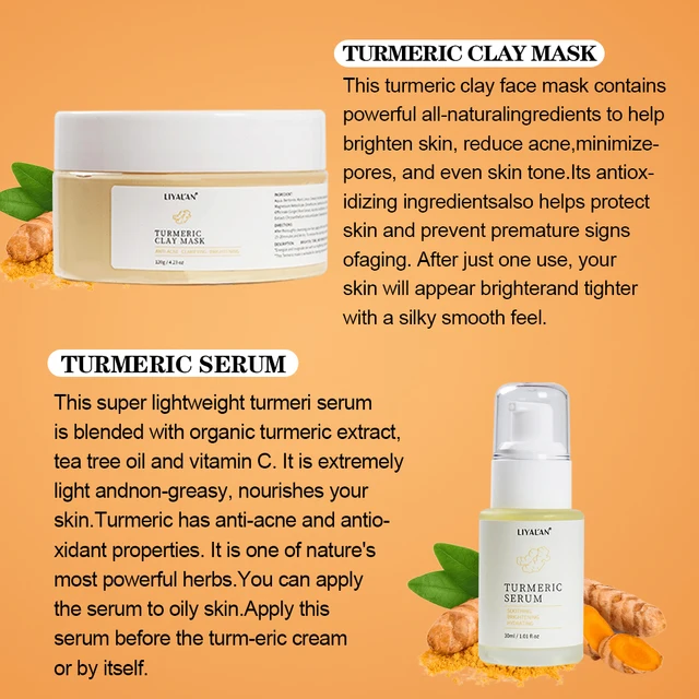 6 Pcs Turmeric Skin Care Set Unisex – AuthenticSkin