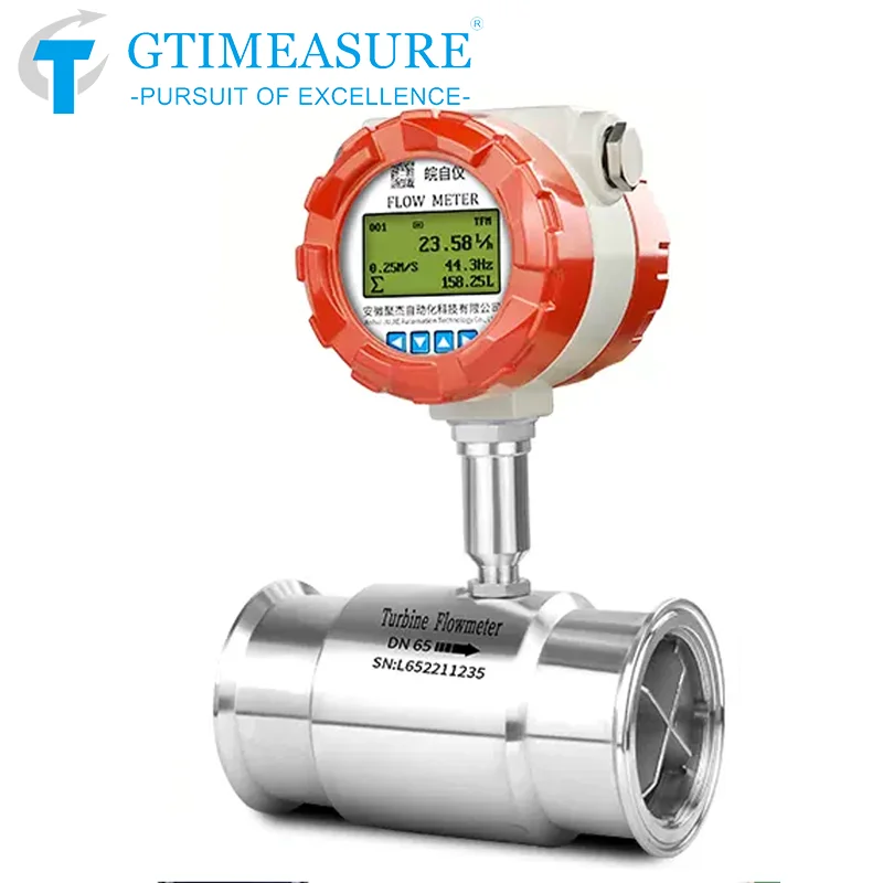 Турбинный расходомер GTIMEASURE 2 дюйма | AliExpress