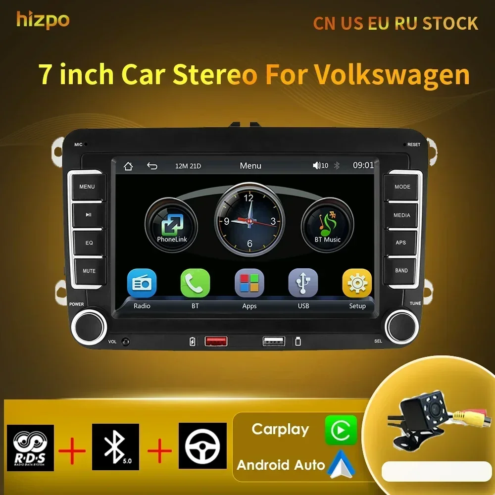 Мультимедийная система All-Winner MELIS System MP5 для VW POLO, GOLF 5 ...