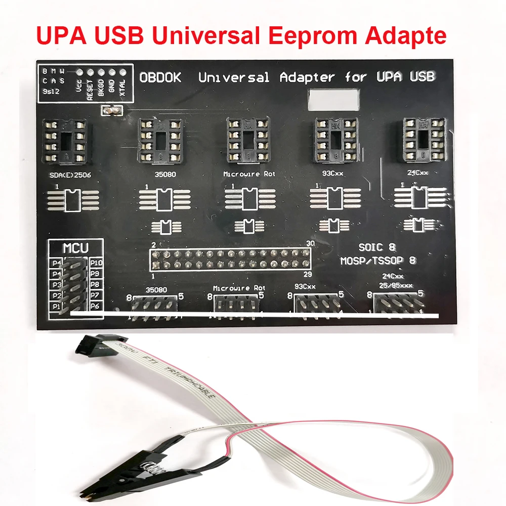 НОВЫЙ универсальный адаптер UPA USB 1.3 Eeprom для программатора UPA ...