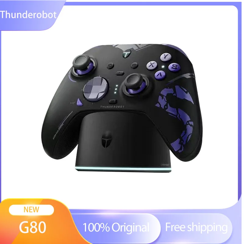 Thunderobot G80 Elite Wireless Game Controller Wired/2.4G/Bluetooth RGB ...