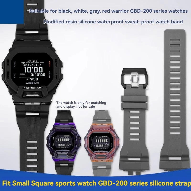 Резиновый ремешок для Casio GBD-200 ZETHYDUM | AliExpress