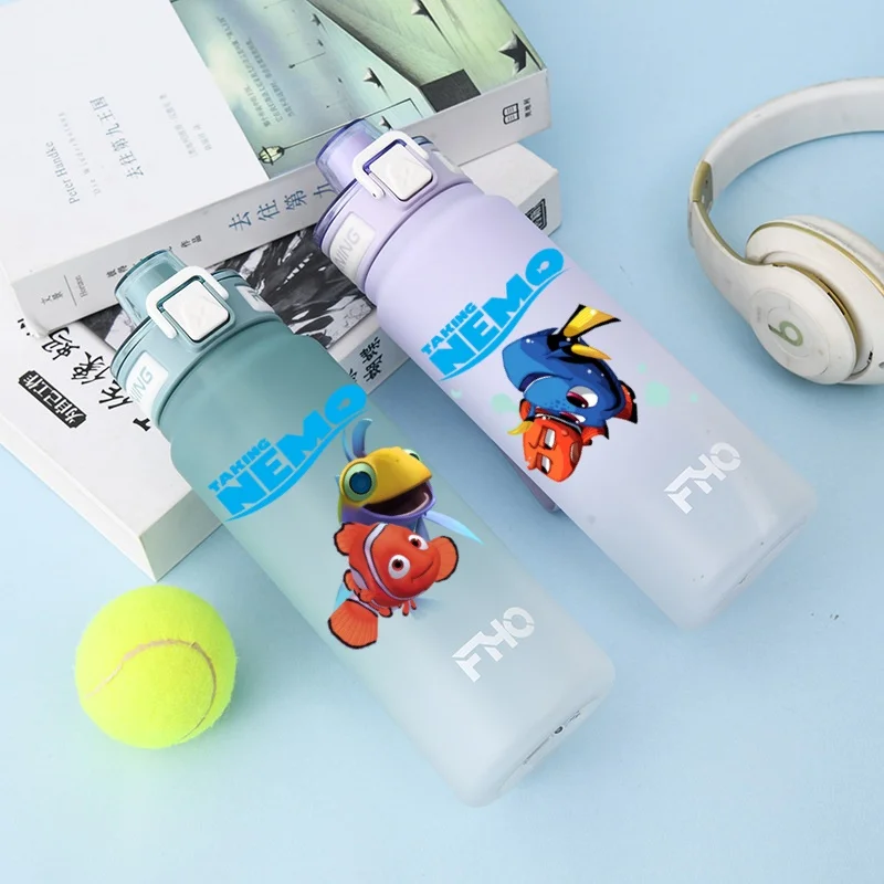 750ML Finding Nemo Cartoon Figure Water Cup Portable Children's Plastic ...