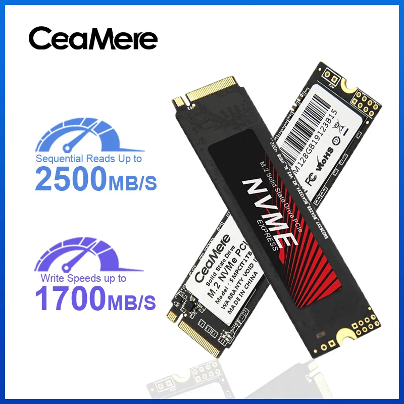 Ceamere NVMe M.2 SSD 128/256/512 ГБ | AliExpress