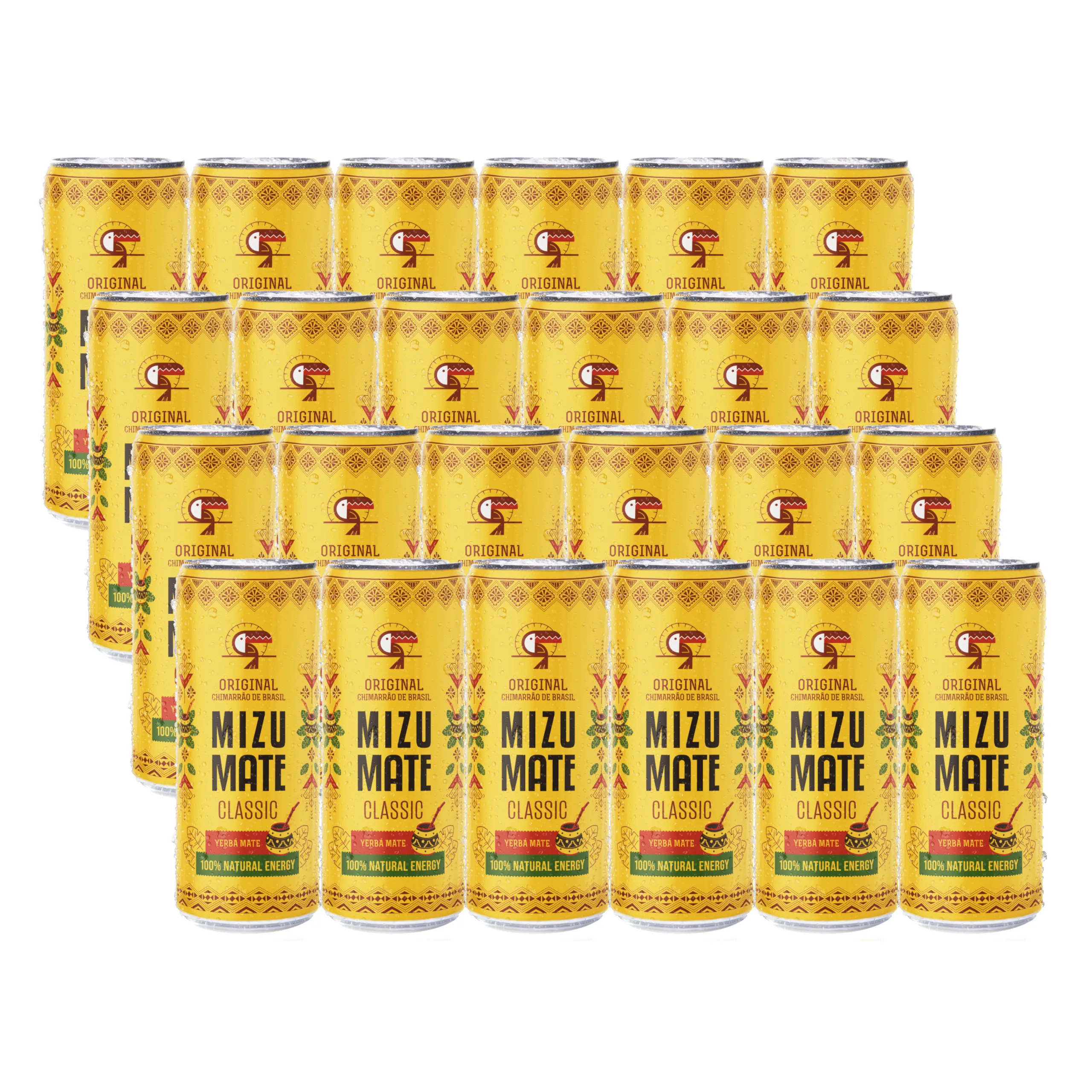 24x VITAMIZU Yerba Mizu Mate Classic 330 мл | AliExpress