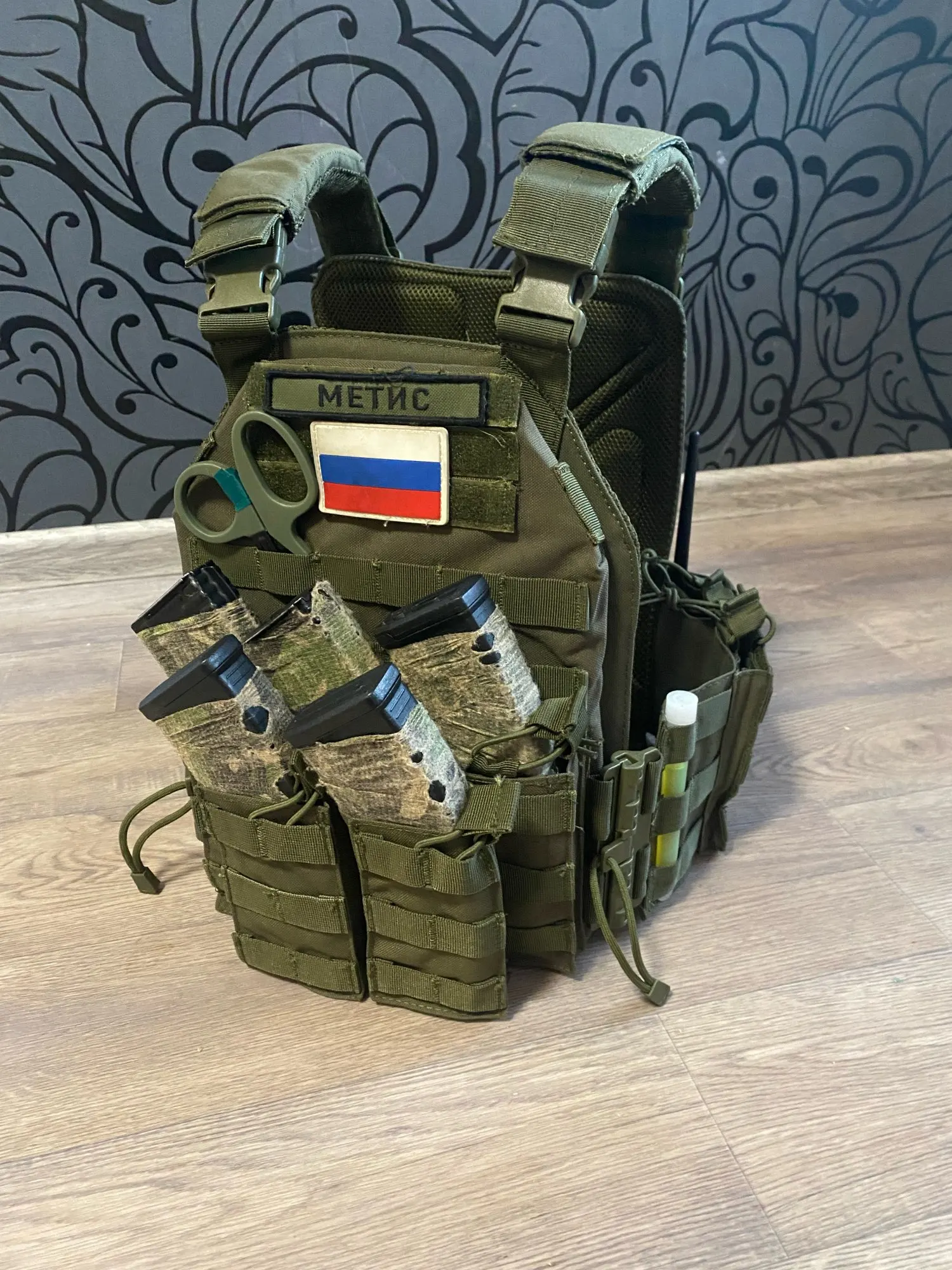 Тактический жилет военный боевой армированный жилет 1000D нейлоновый ...