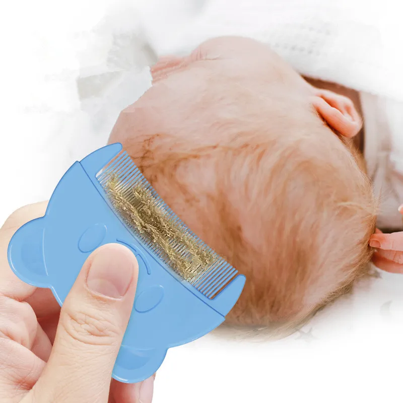 1 шт., детская расческа для волос, с мягкими зубцами | AliExpress