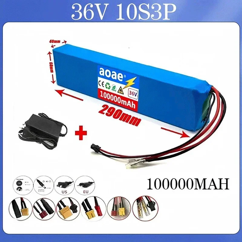 Литиевый аккумулятор 10S3P 1000 Вт | AliExpress
