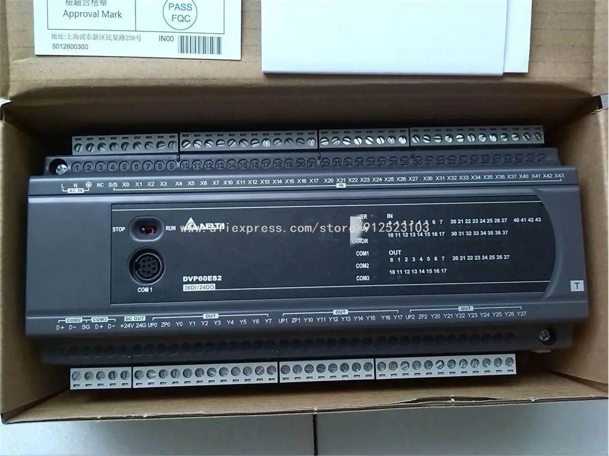 DVP60ES200T DVP60ES2 Программируемый логический контроллер ПЛК | AliExpress