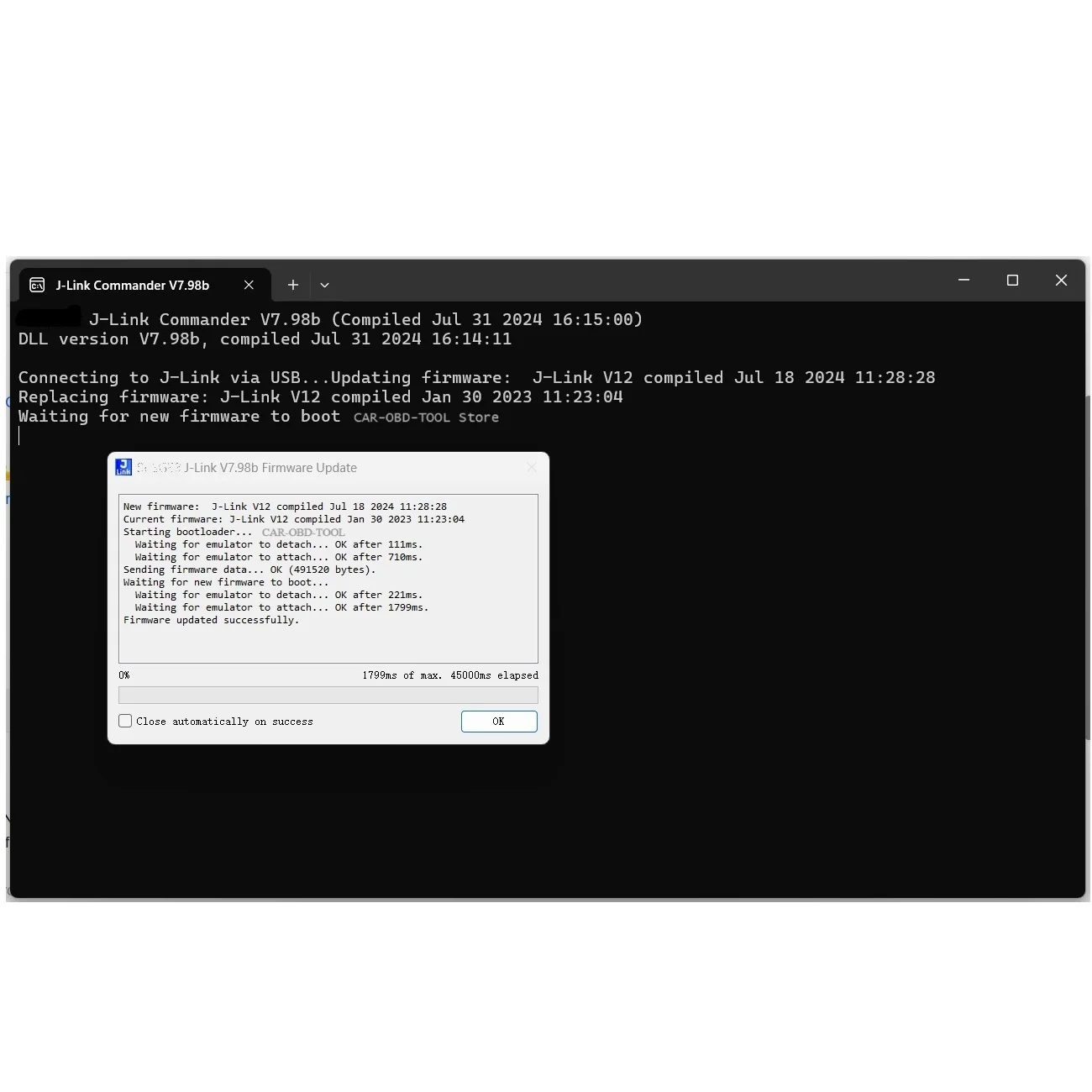 Новый для ARM Emulator Debugger для J-link V12 Jlink V12 PK Jlink V9 ...