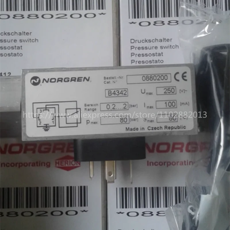 Переключатель давления IMI NORGREN 0882300 0880320 0880400 0880300 ...