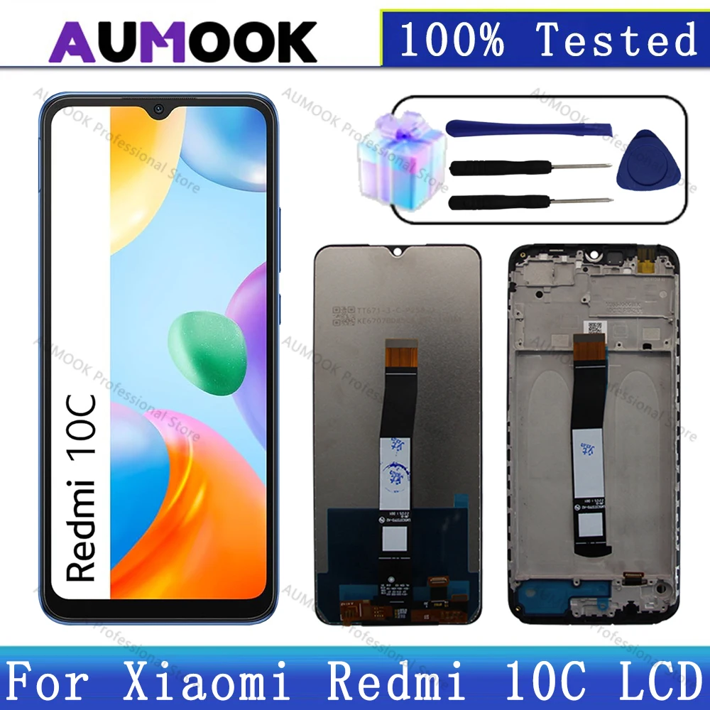 Новый протестированный ЖК-дисплей для ЖК-дисплея Xiaomi Redmi 10C ...