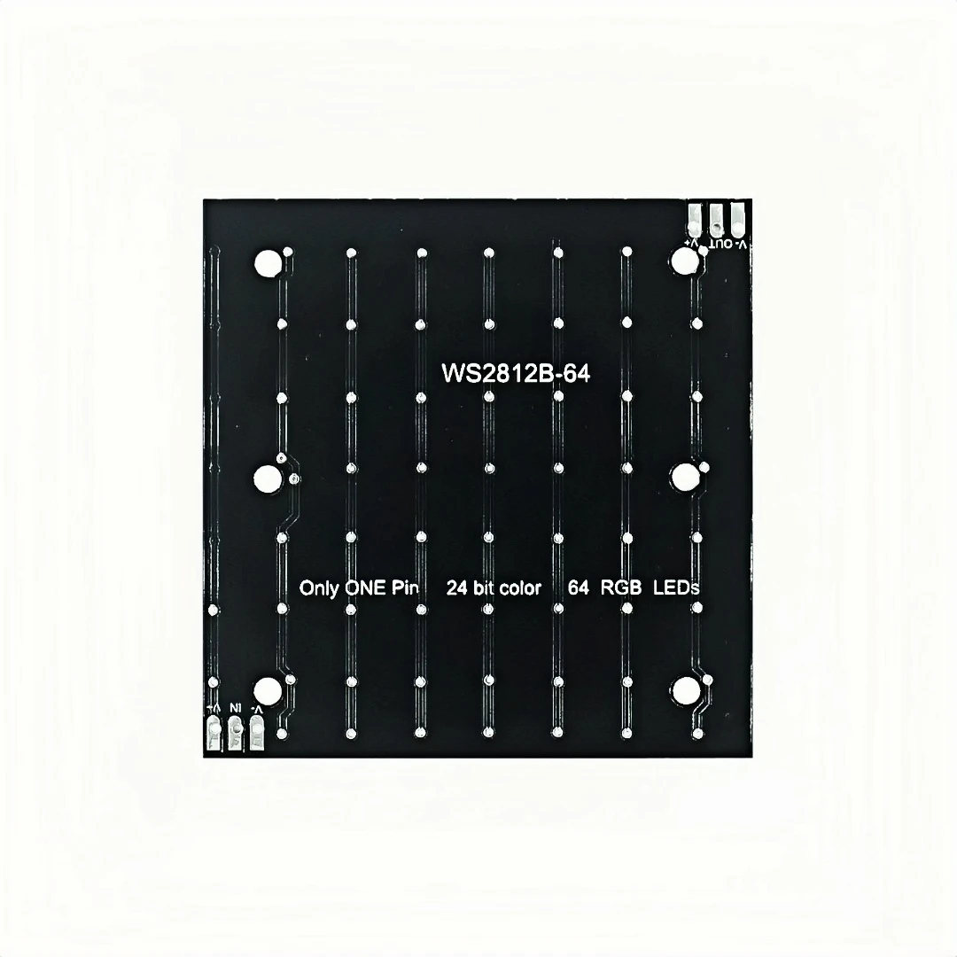 WS2812 RGB LED Матричный Модуль 8x8 | AliExpress