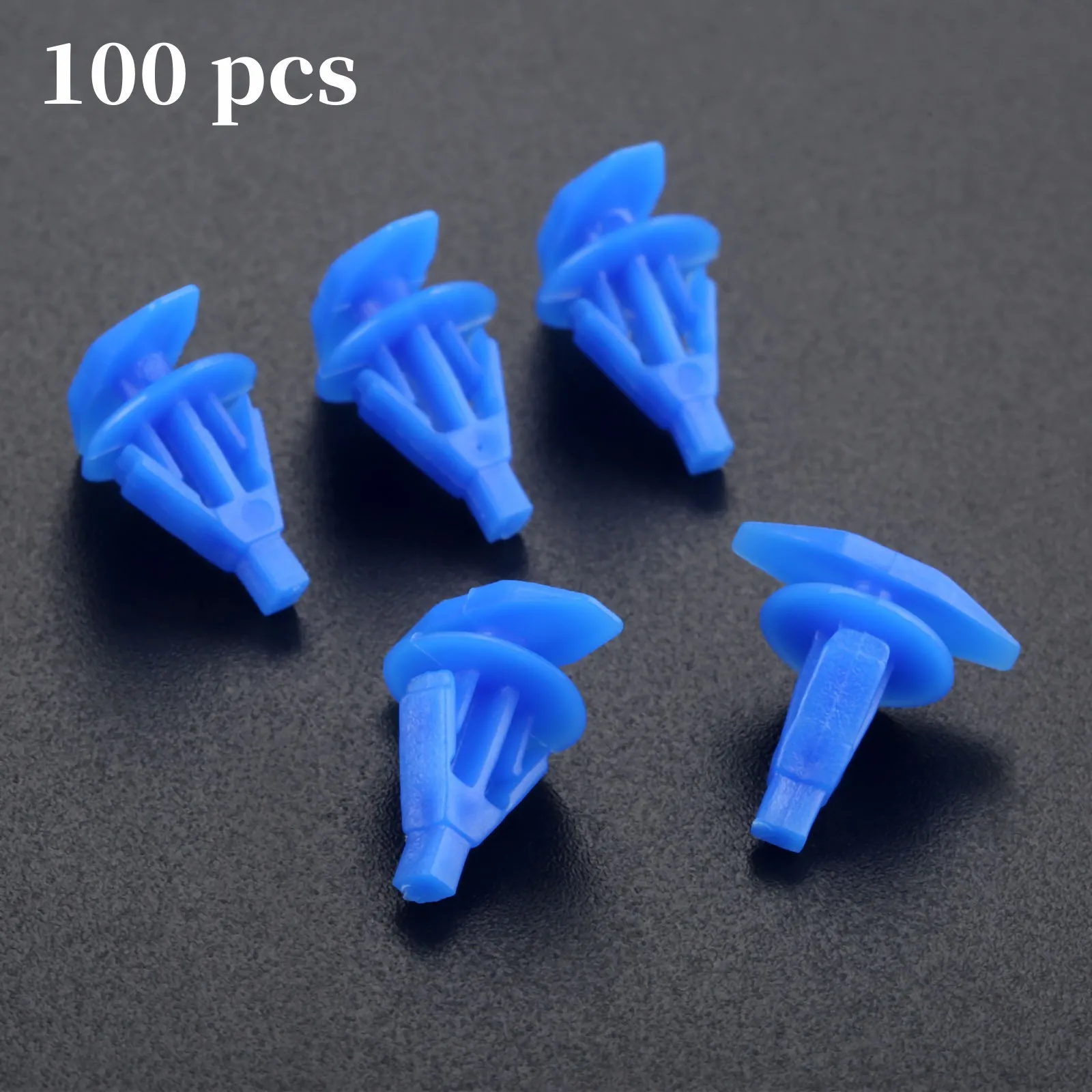 100 Pcs Plastic Car Universal Weatherstrip Retainer Clips Auto Window ...