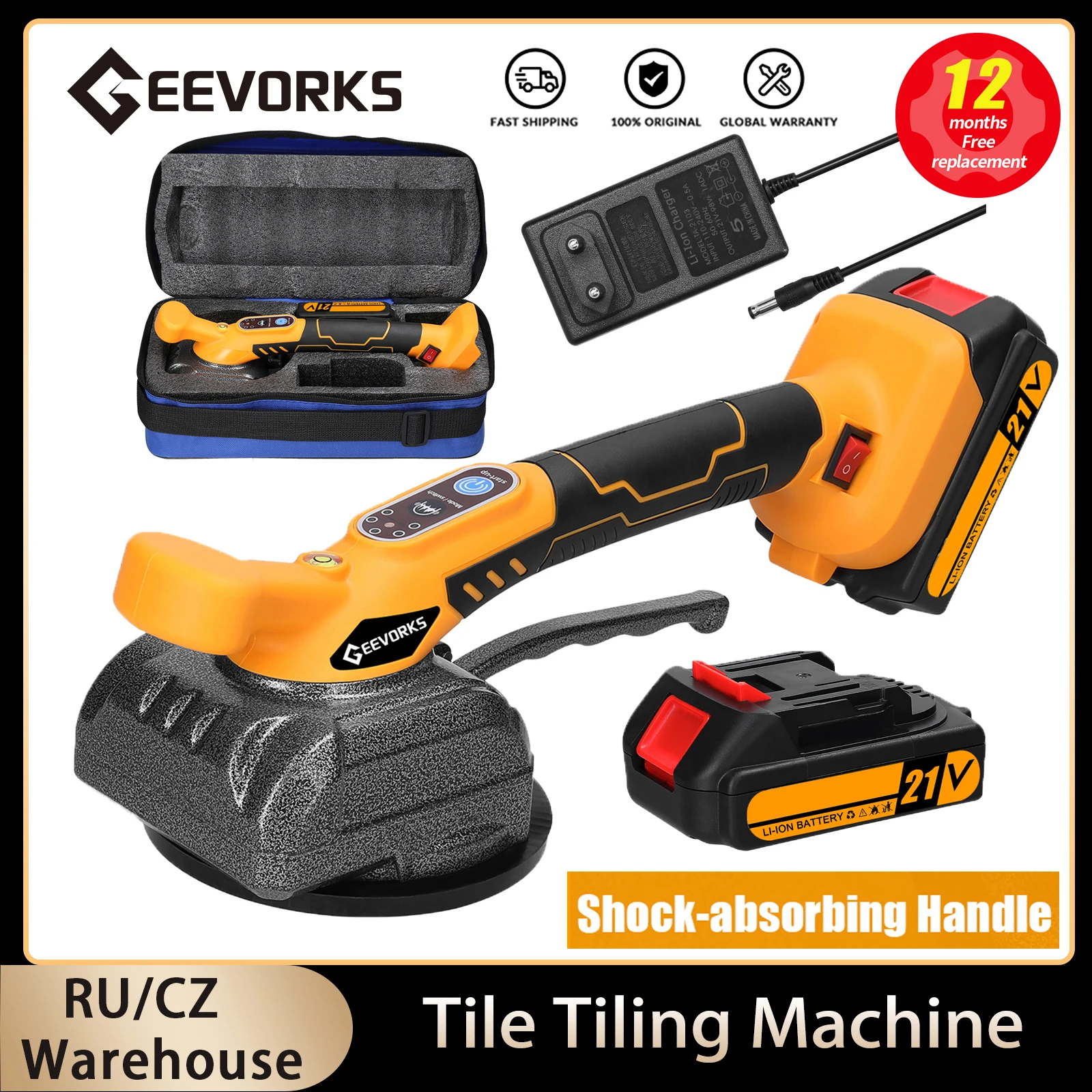 Geevorks автоматическая машина для укладки плитки 21В | AliExpress