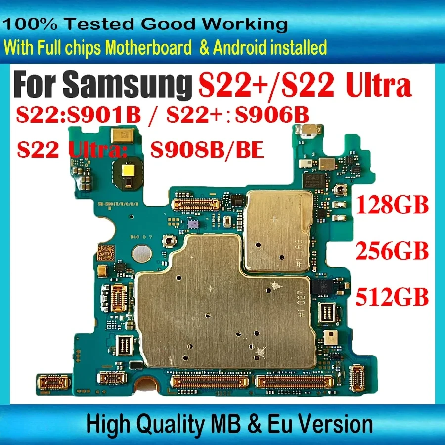 Версия ЕС для Samsung Galaxy S22 Ultra S908B/BE S908E S22 S901B S22 ...