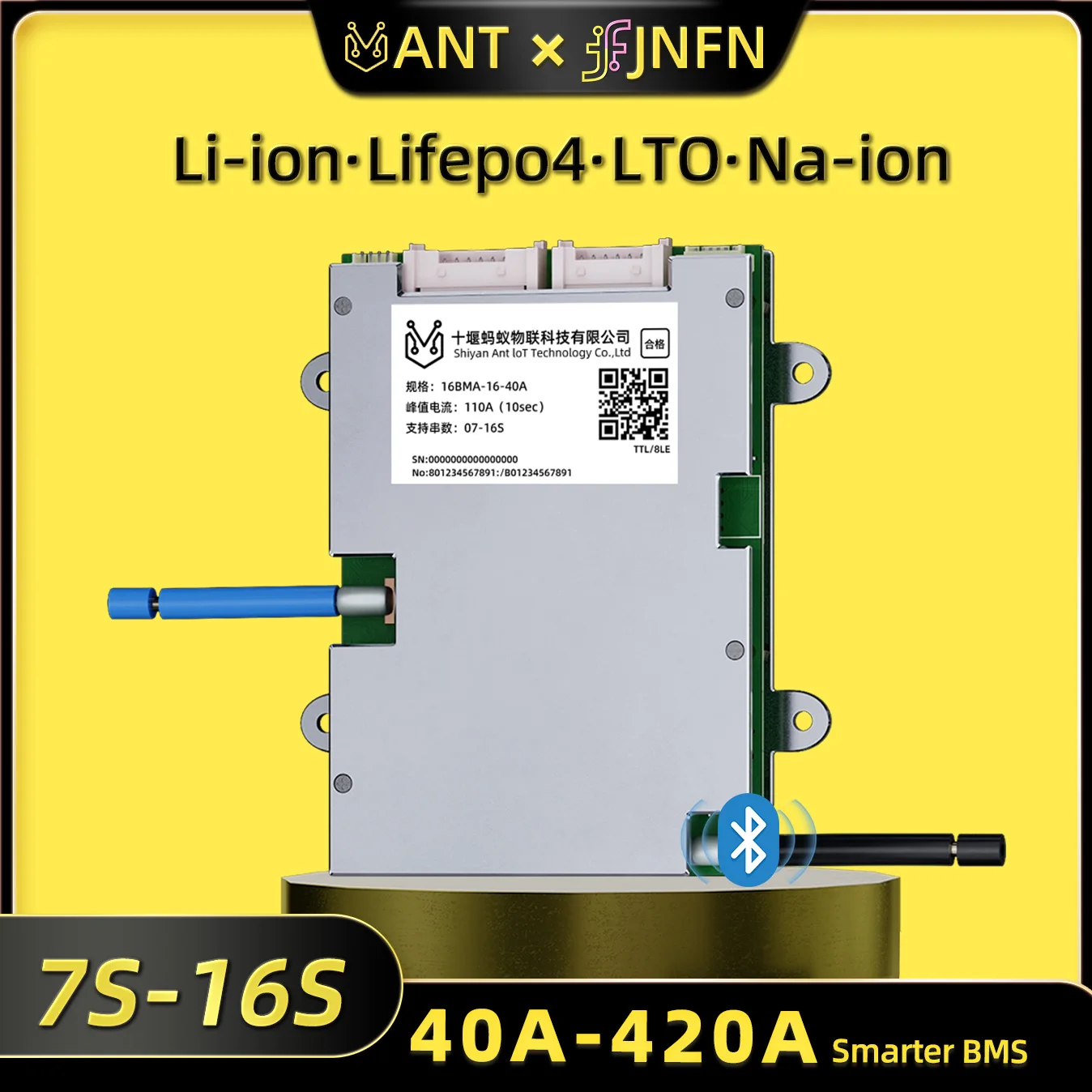 JNFN ANT Smart BMS для электромотоциклов | AliExpress