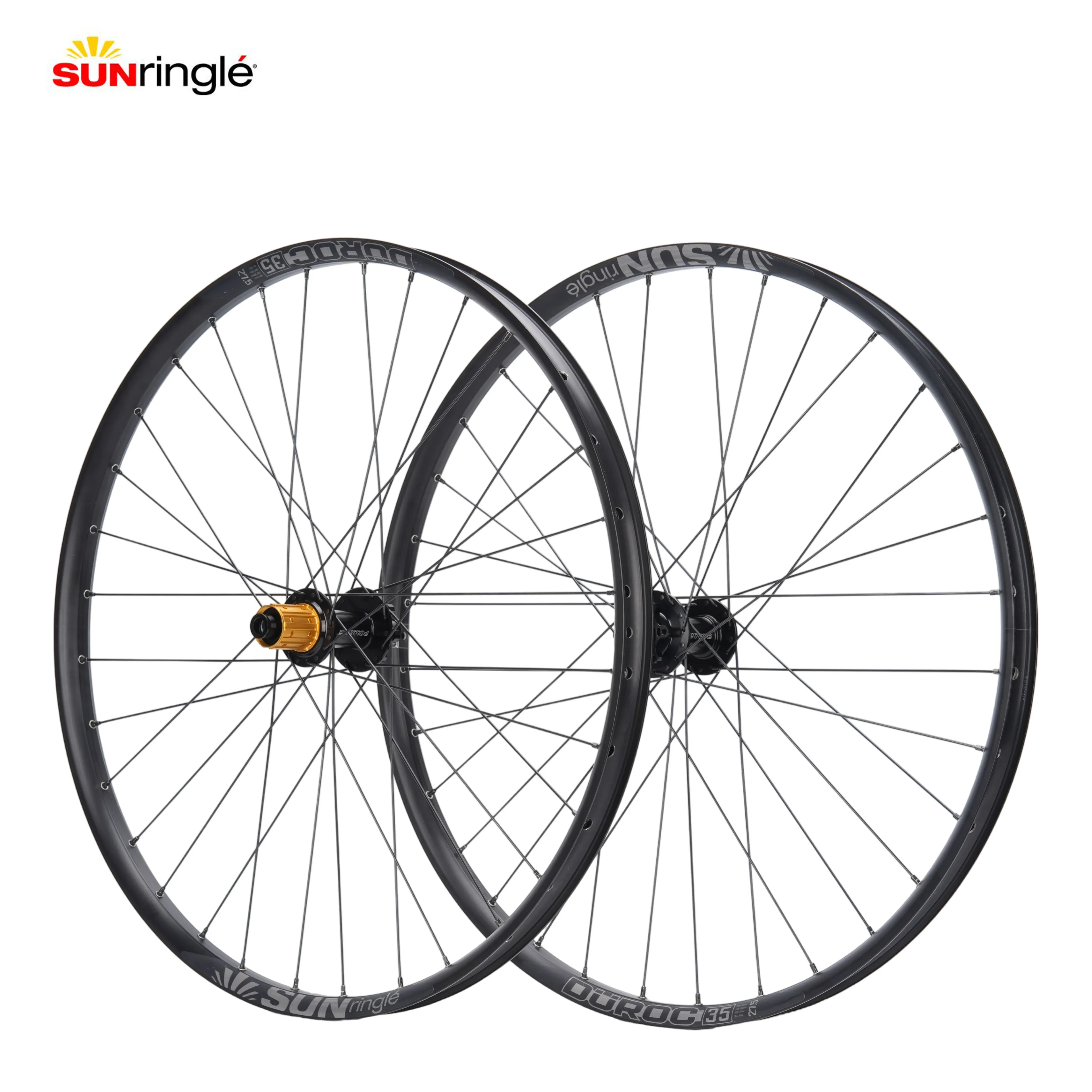 Колесная пара MTB, 27,5/29 дюймов, бескамерный обод Sun Ringle Duroc ...