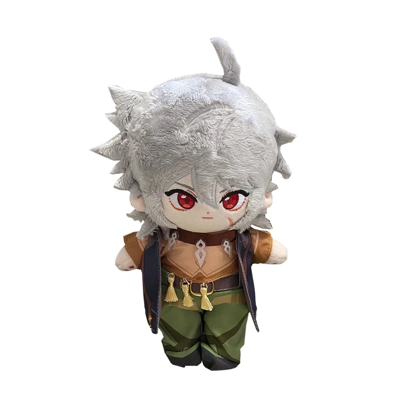 20cm Genshin Impact Plush Doll Albedo Razor Plushie Cotton Doll Kawaii ...