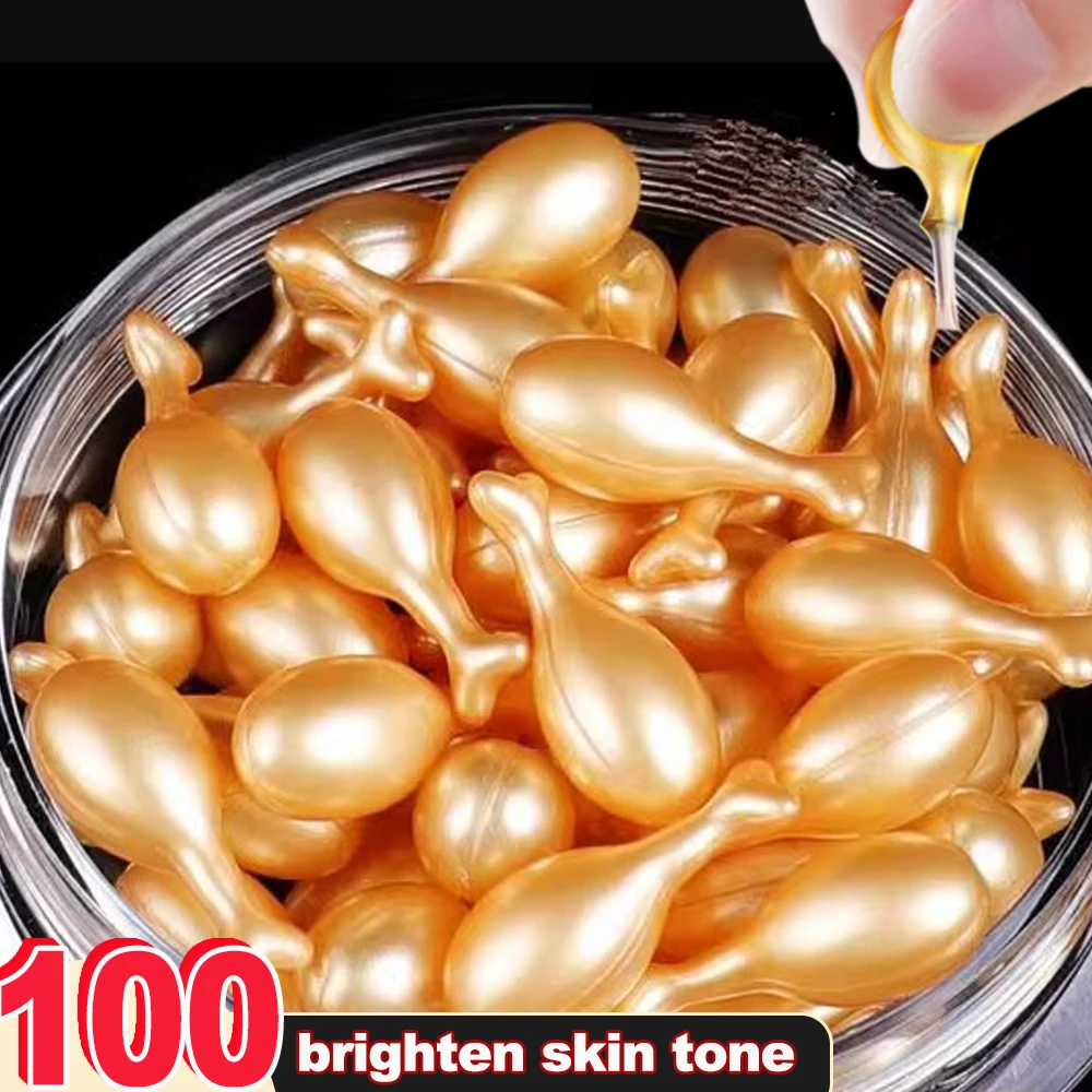 Капсулы для лица Fullerene плацента отбеливающие увлажняющие капсулы ...