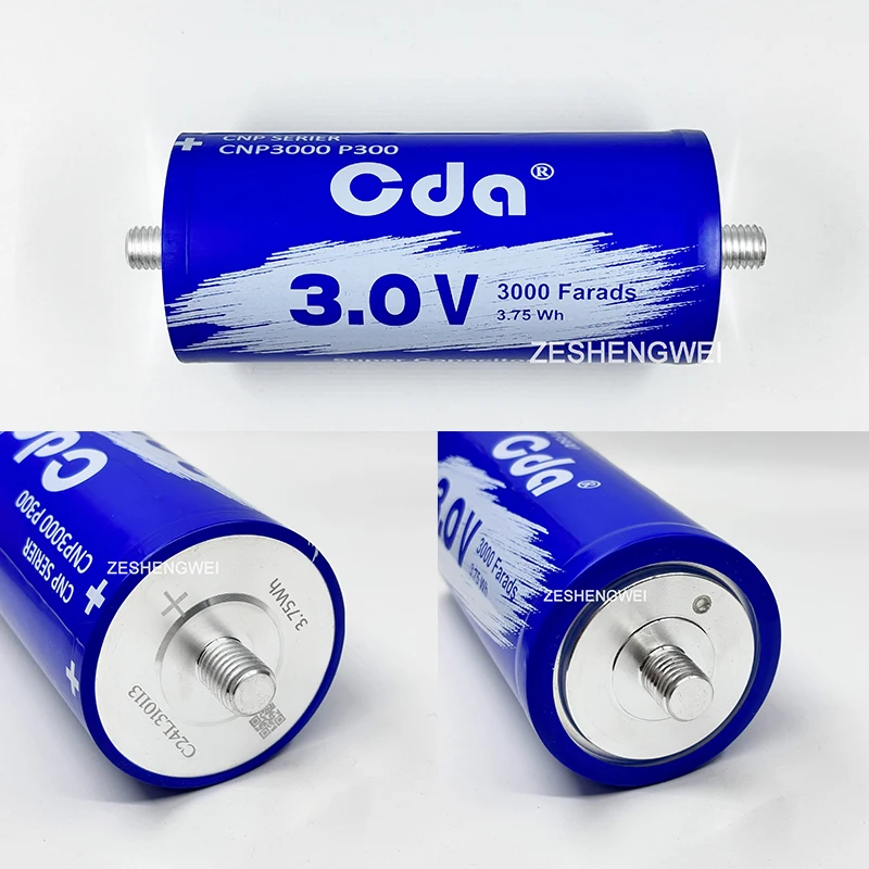 Суперконденсатор ZESHENGWEI 3В 3400F | AliExpress