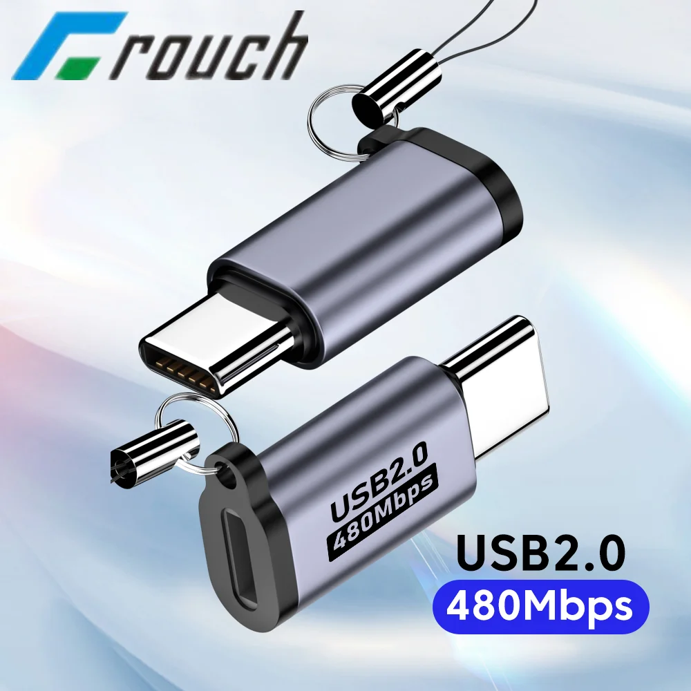 Переходник с Micro USB на USB Type-C, 480 Мбит/с | AliExpress
