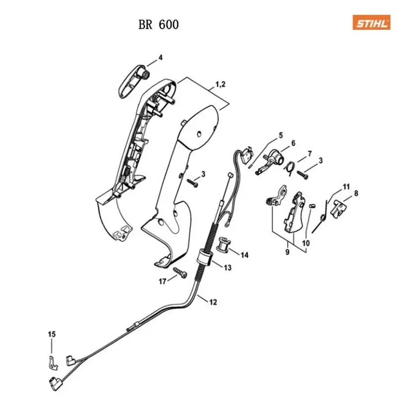 Throttle Assembly Leaf Blower | Leafbloweri.com