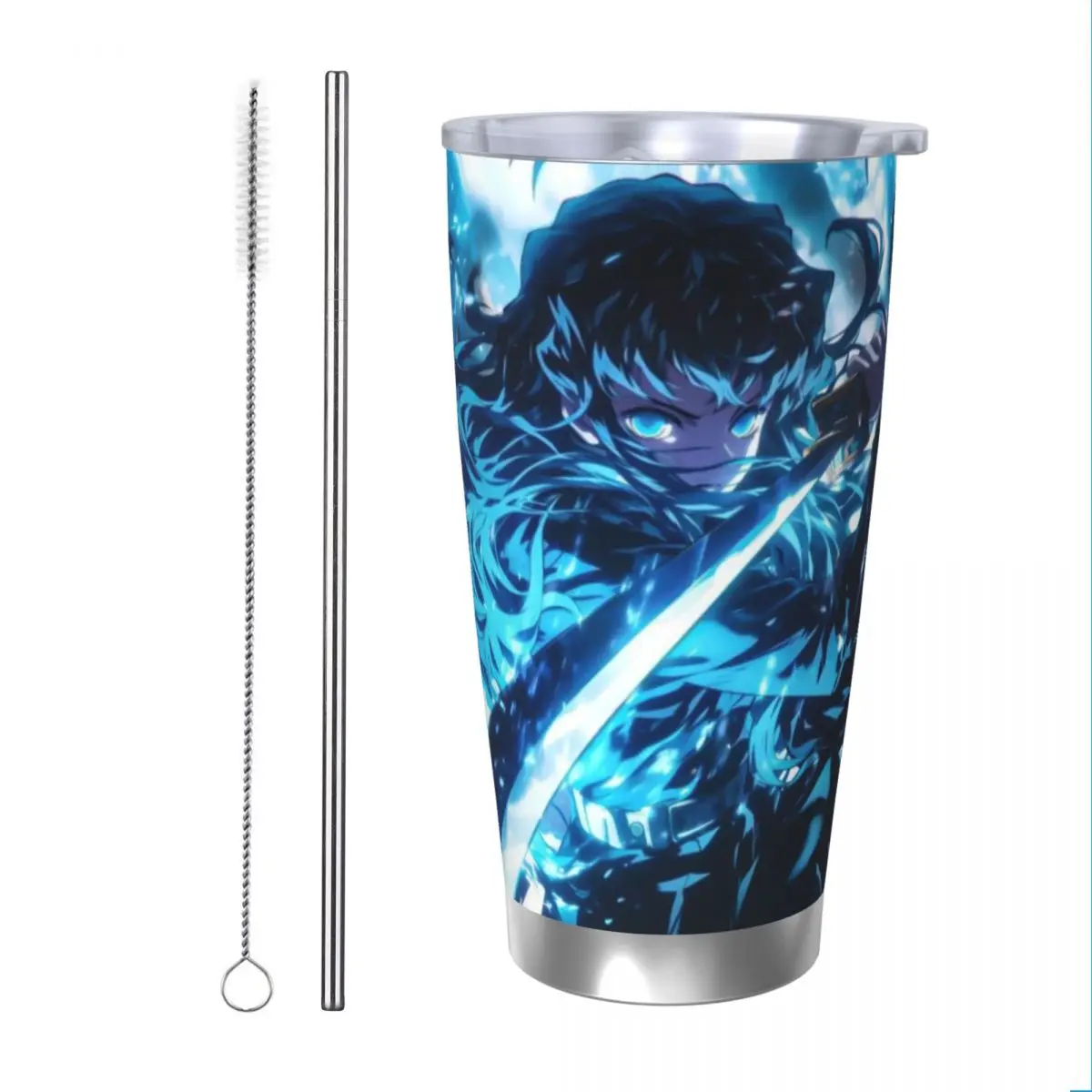 Muichiro Tokito Demon Slayer 20oz Stainless Steel Insulated Thermal ...