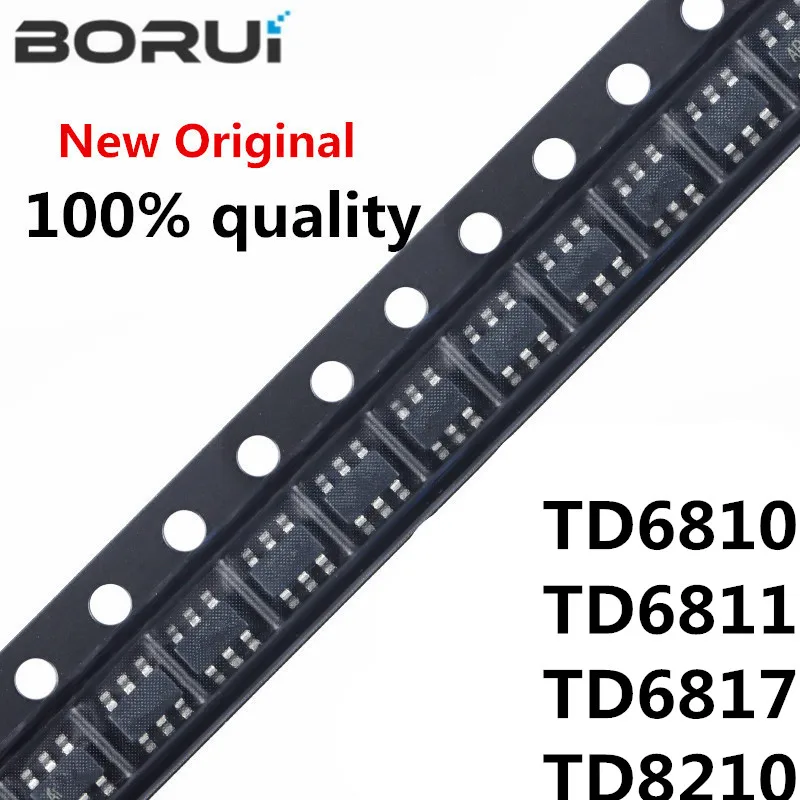 10 шт. TD6817 TD6810 TD6811 TD8210 1,5 МГц 2A синхронный понижающий регулятор разбора 77.9₽ - # ...