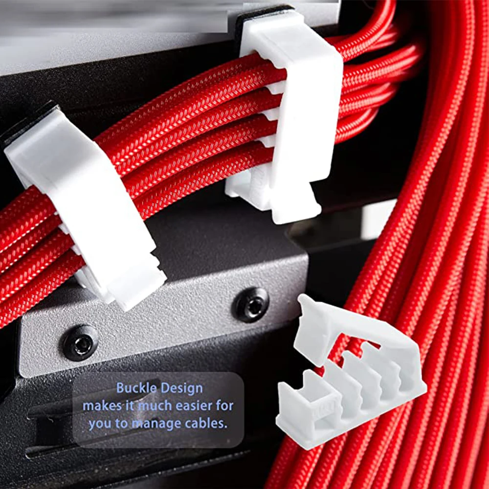 Wire with clips store
