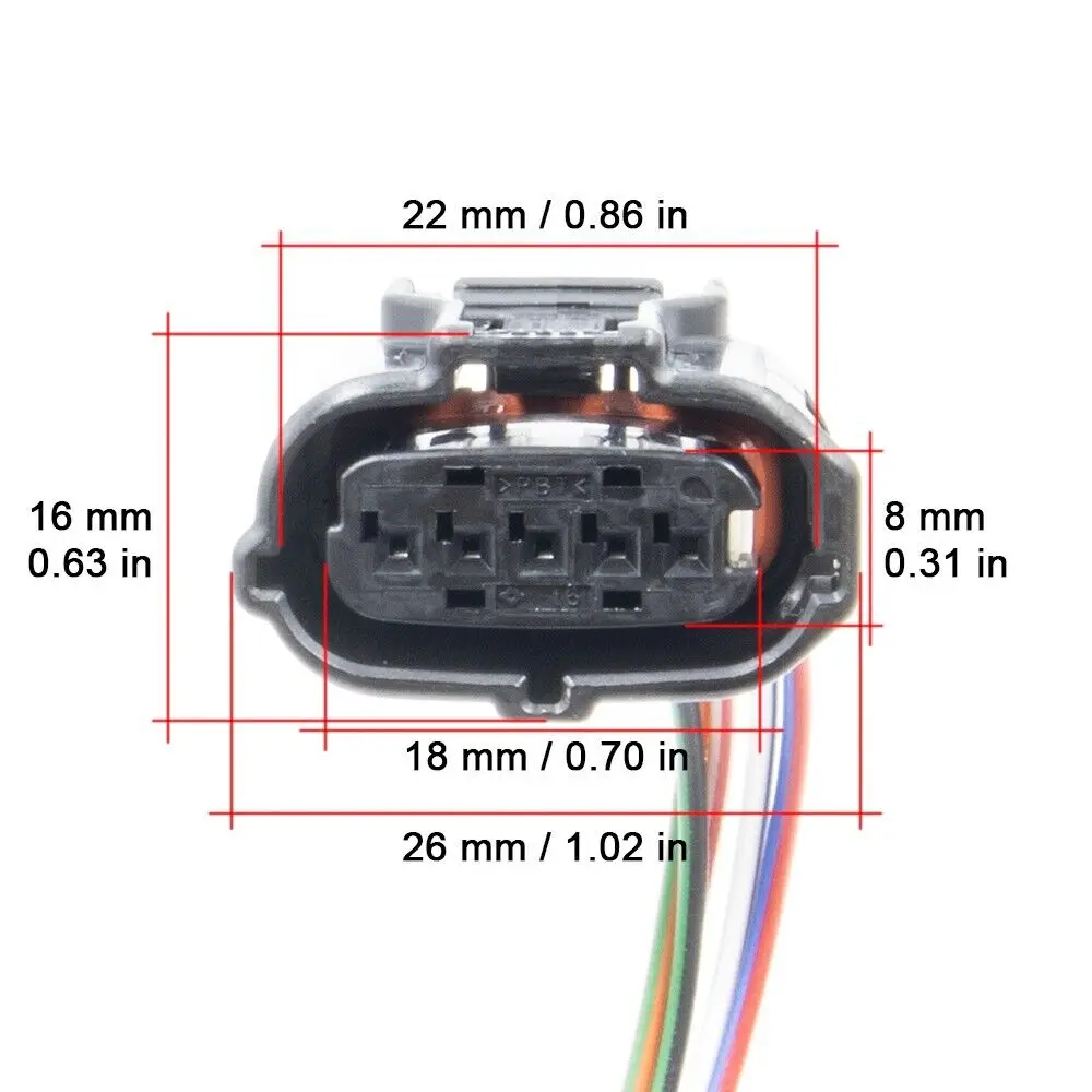 Коннектор датчика расхода воздуха 90980-12292 для Toyota Lexus Isuzu ...