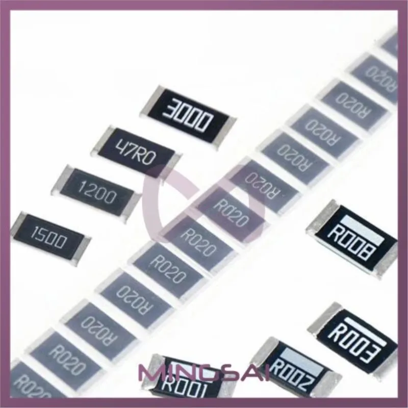 50 шт./лот 2512 SMD чиповый резистор 5% 0R-1M R001 R010 R100 R020 1R 10R 100R 1K 10K 100K 1M Ом ...