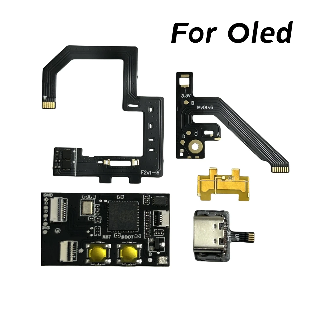 Hwfly Picofly Raspberry pi RP2040 Поддержка чипа Switch Core & Oled ...