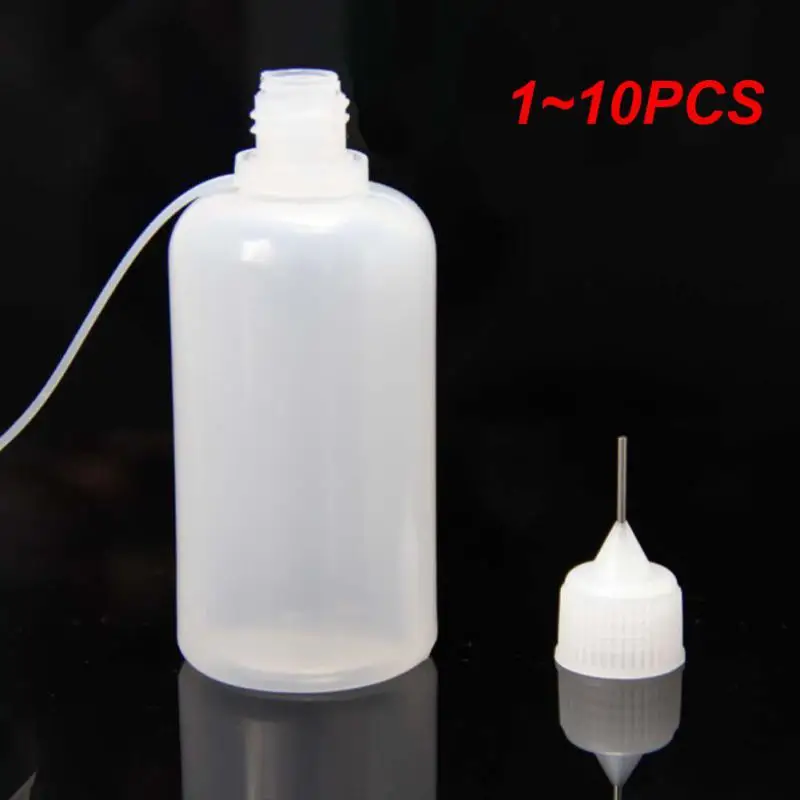 1~10PCS 5ml/10ml/20ml/50ml Needle Tip Glue Bottle Applicator Quilling ...