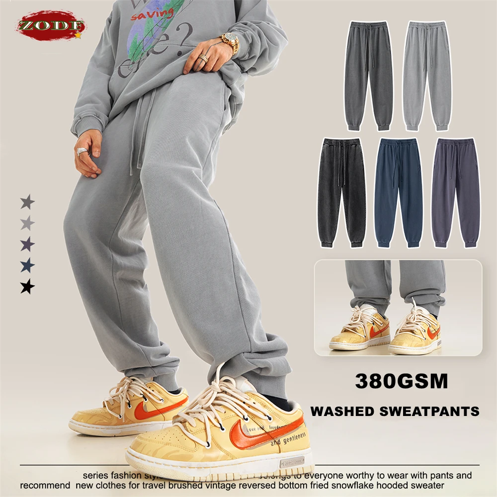 Мужские спортивные штаны ZODF HY0901 из хлопка | AliExpress