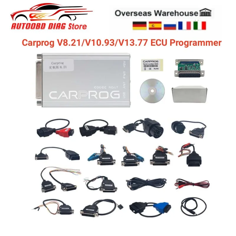 Обновленный чип Carprog Full V10.93 V8.21 V13.77 CarProg 10,93/8,21/13 ...