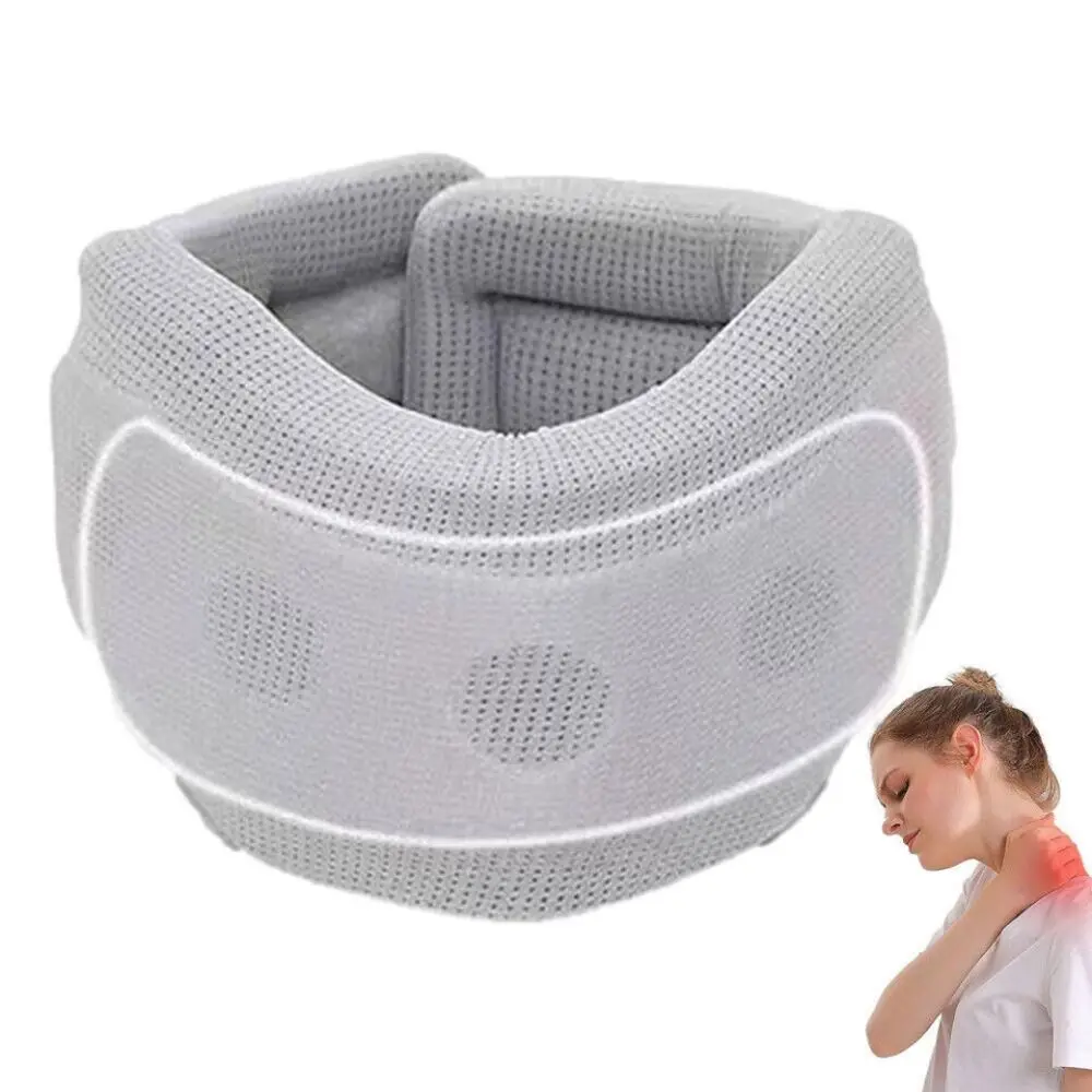 Portable Ice Silk U Shaped Pillow Anti-Snoring Neck Brace Neck Forward ...