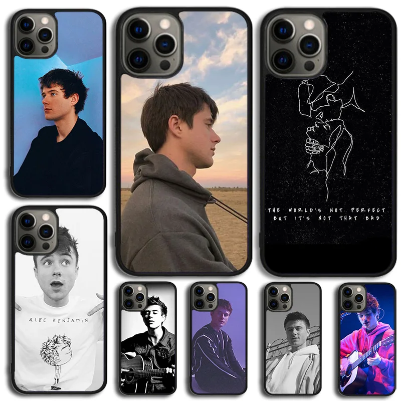 Alec Benjamin Phone Case Cover For iPhone 15 16 14 XR XS 11 12 13 Mini ...