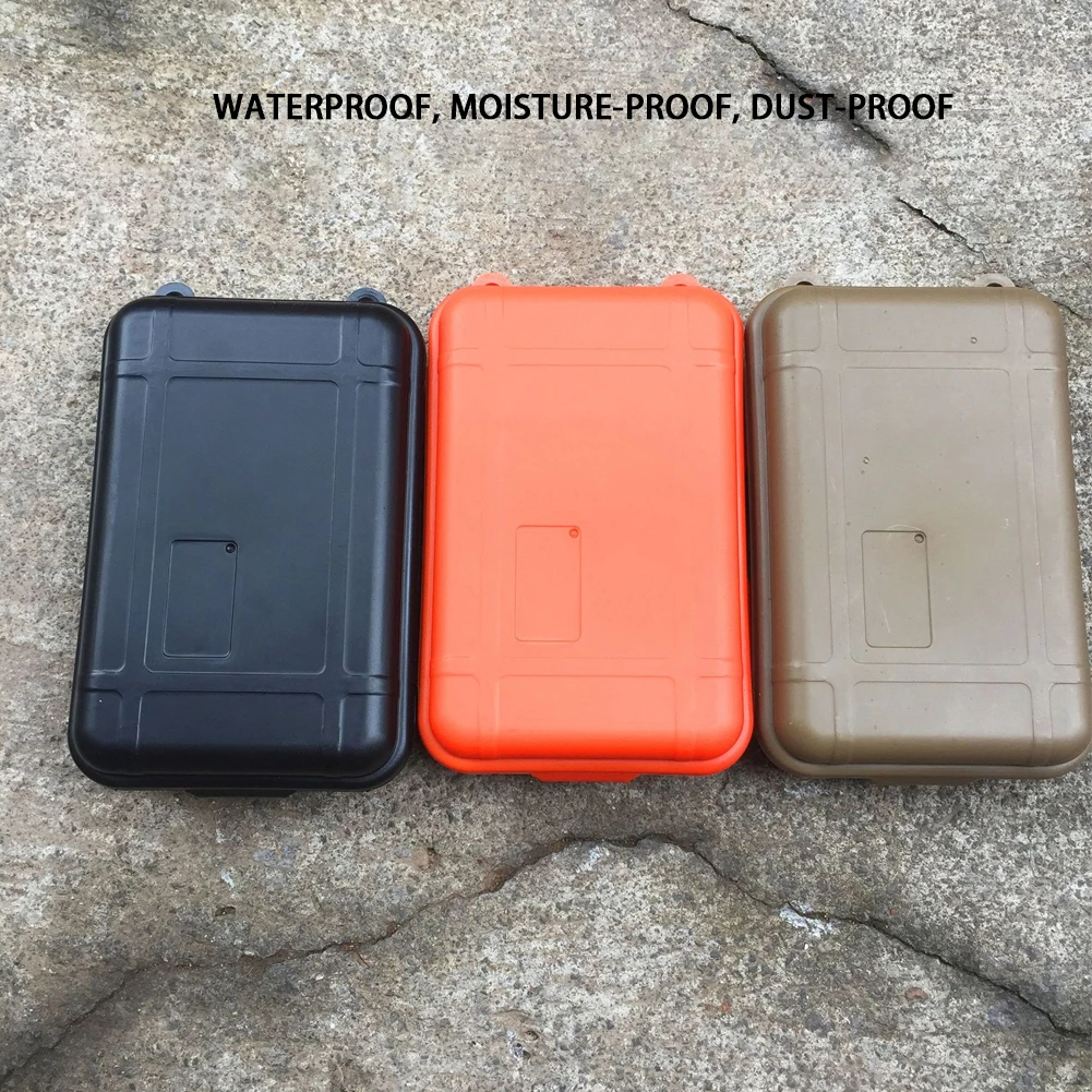 Waterproof Outdoor Survival Box Container Portable Plastic Survival ...