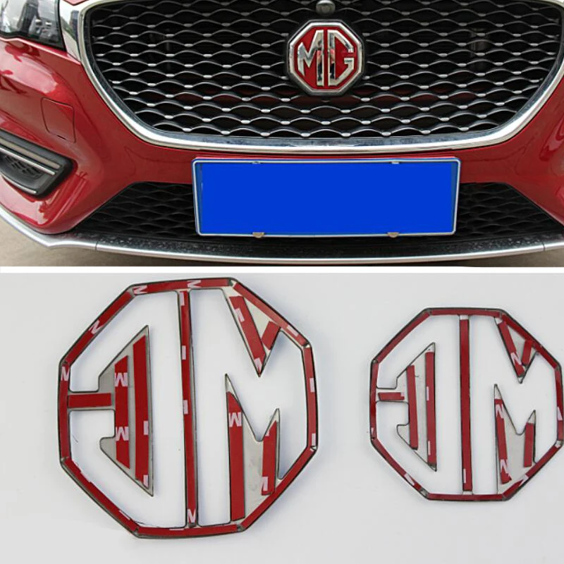 Car Front Grille Emblem Rear Boot Logo Sticker For MG ZS MG6 Morris ...