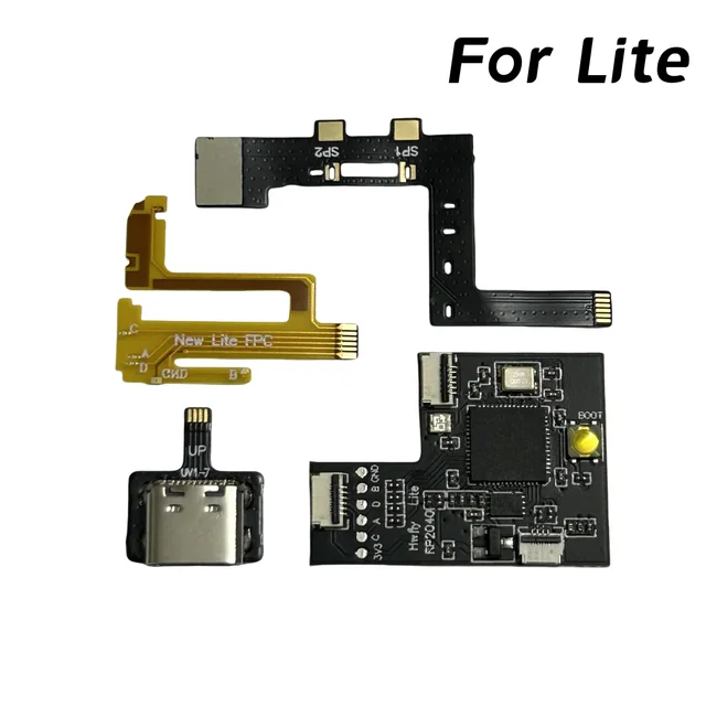 Hwfly Picofly Raspberry pi RP2040 Поддержка чипа Switch Core & Oled ...