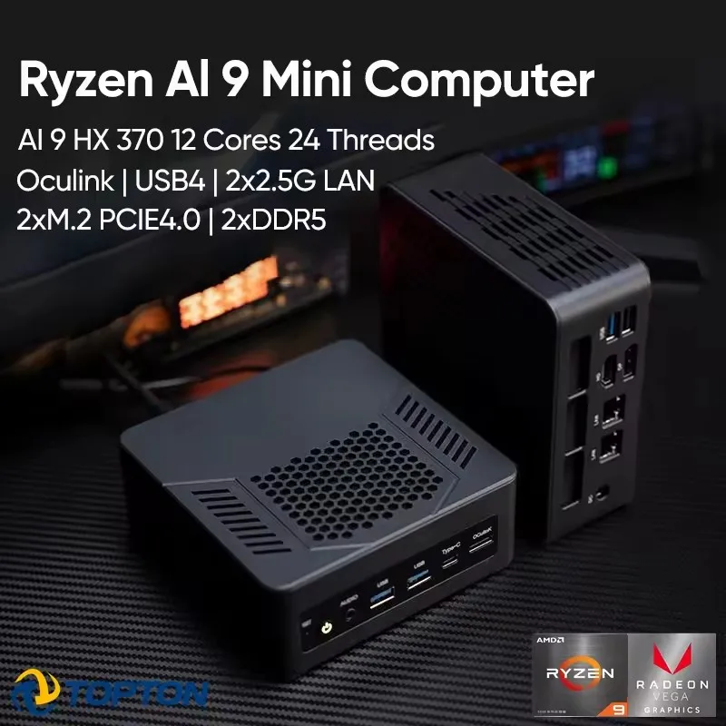 Topton D12 Plus Мини-ПК AMD Ryzen | AliExpress