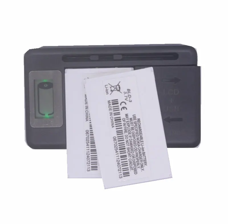 2 аккумулятора BLD-3 BLD3 BLD 3, 800 мАч + универсальное зарядное ...